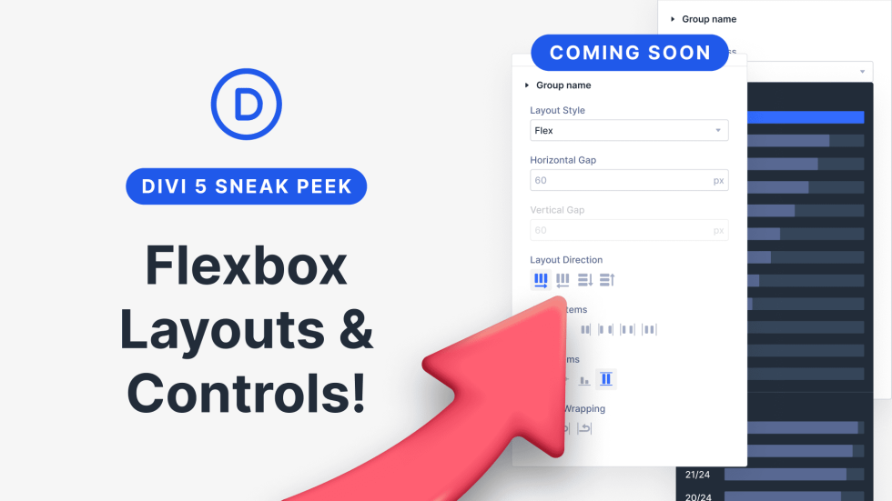 Divi 5 Sneak Peek! Flexbox Layouts And Controls